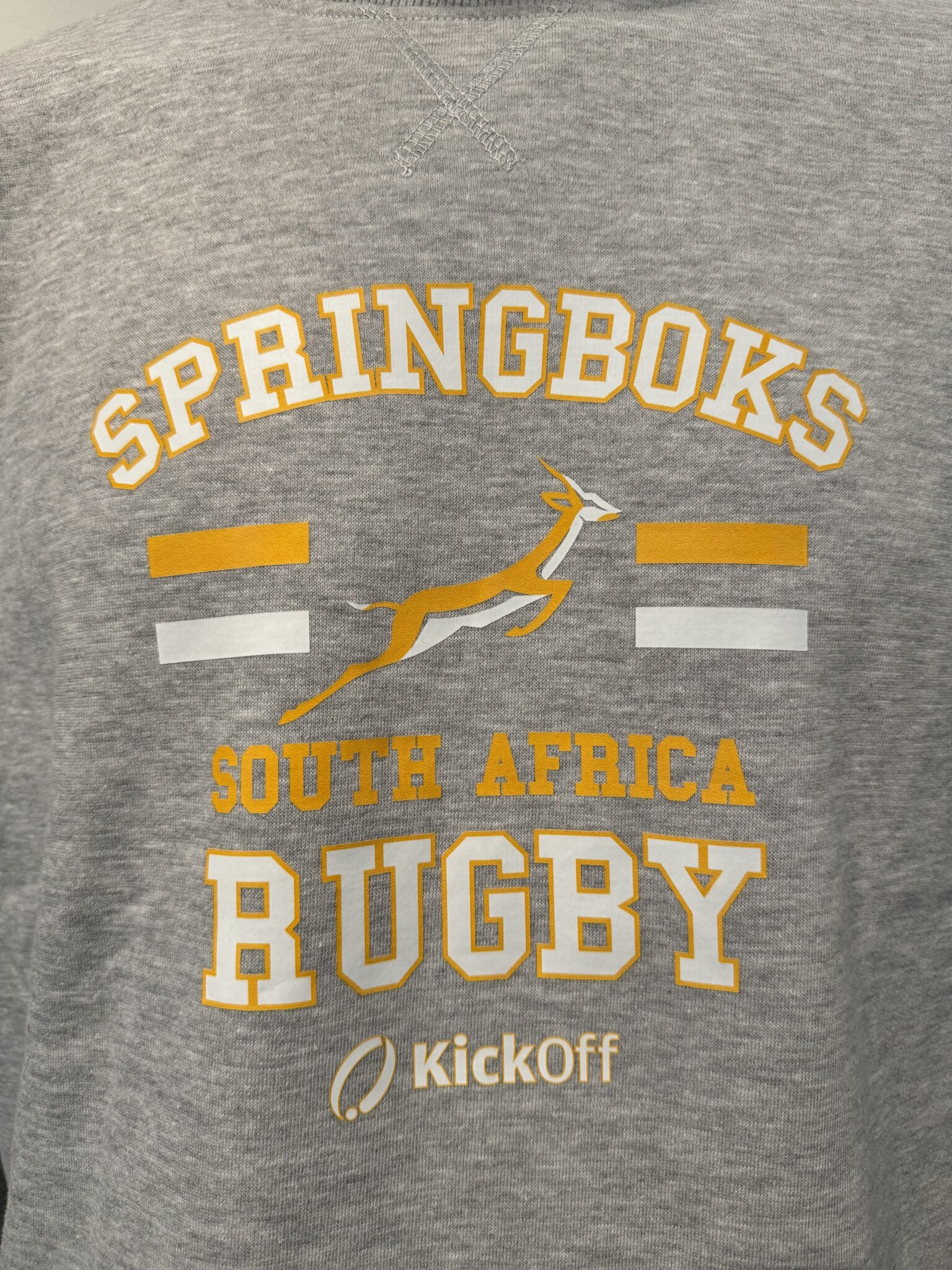 Buzo Springboks Gris Adulto - Kickoff